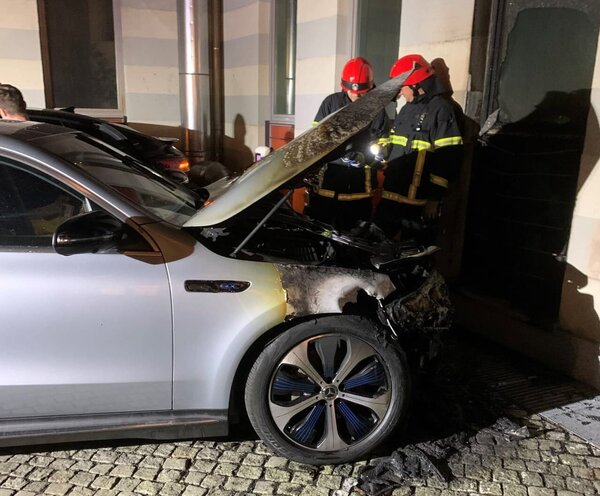 Brandstiftung am Rathaus