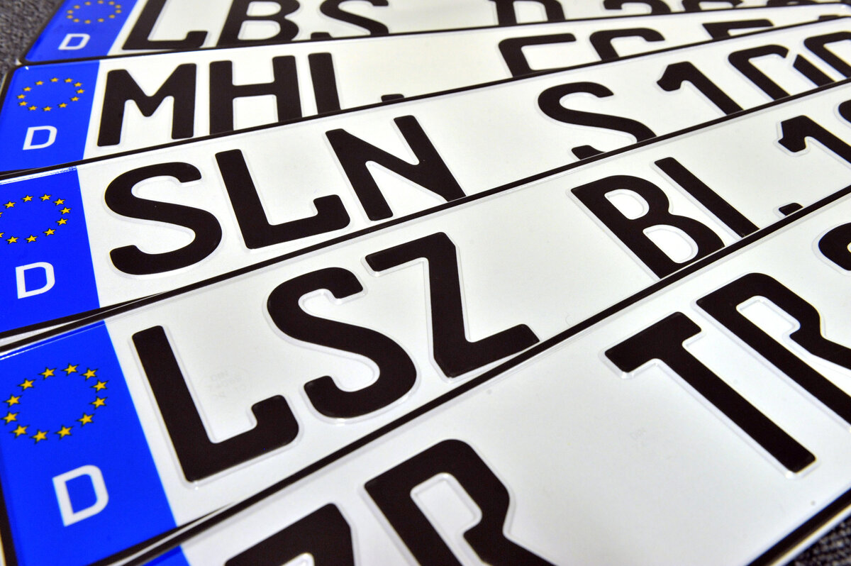 Comeback der alten Kfz-Kennzeichen