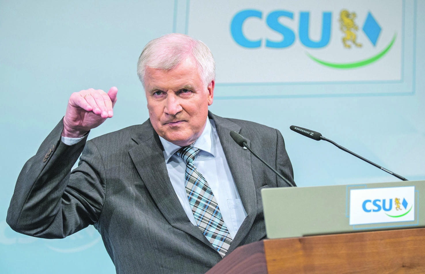 Weiß-blaue Planspiele